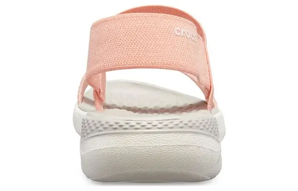 CROCS Literide Elastic Strap Sandals - Pink