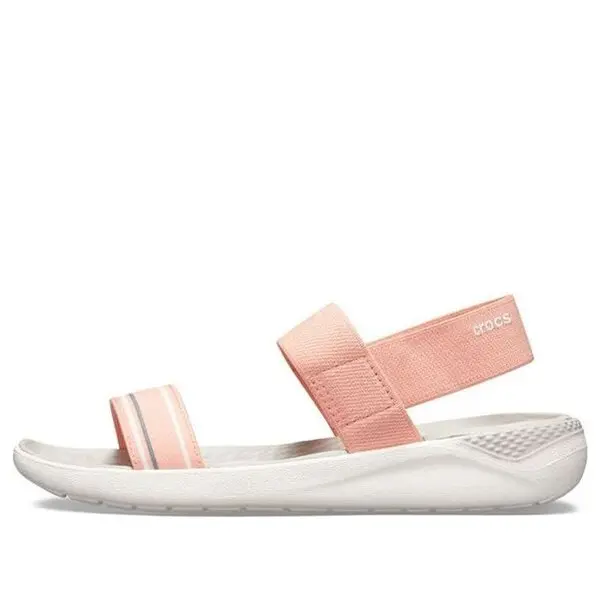 CROCS Literide Elastic Strap Sandals - Pink