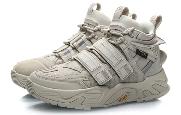 LI-NING Silvery Hi X New York Fashion Week High Top Sneakers