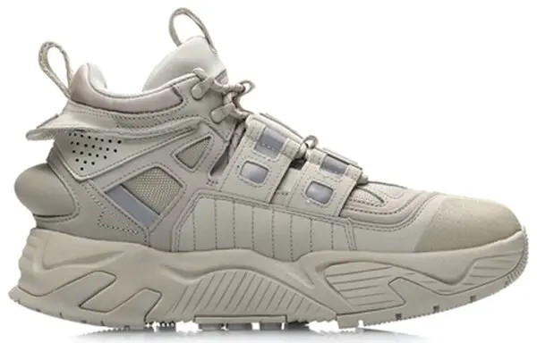 LI-NING Silvery Hi X New York Fashion Week High Top Sneakers