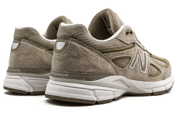 NEW BALANCE 990v4 Made In Usa "hemp" Sneakers - Tan