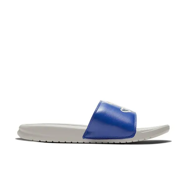 Nike Benassi Jdi Print Slide - White/blue