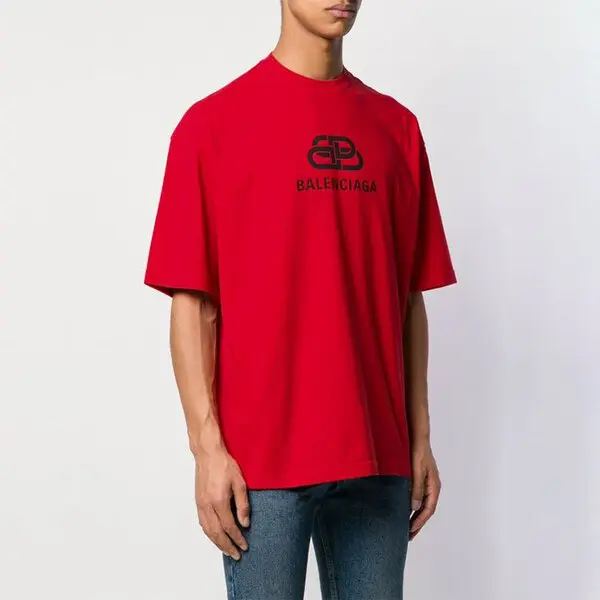 Balenciaga Interlocked Bb Regular Fit T-shirt