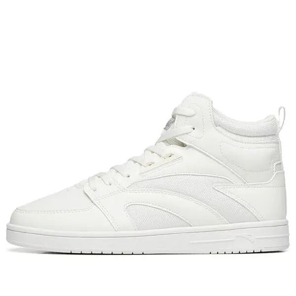 ANTA Street Naughty High Top Sneakers - White