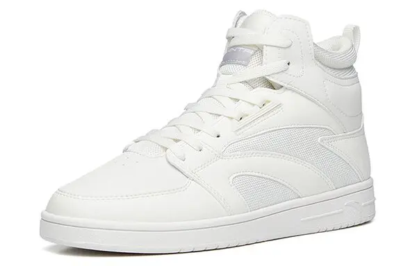 ANTA Street Naughty High Top Sneakers - White