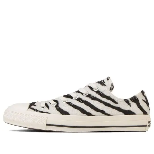 CONVERSE Chuck Taylor All Star Zebrafur Ox Sneakers - White/black