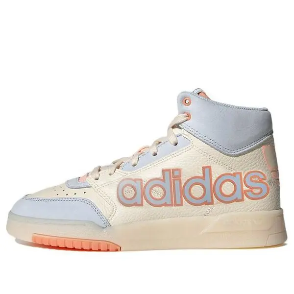 Adidas Originals Drop Step Xi High Top Sneakers - White/blue