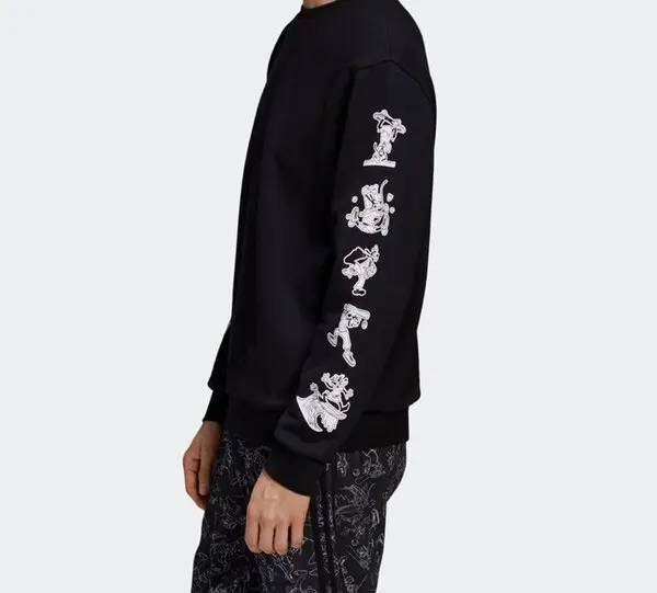 Adidas X Disney Goofy Crew Crossover Pullover