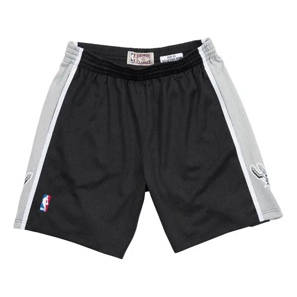Mitchell & Ness Nba San Antonio Spurs 1998-99 Swingman Shorts - Black/grey