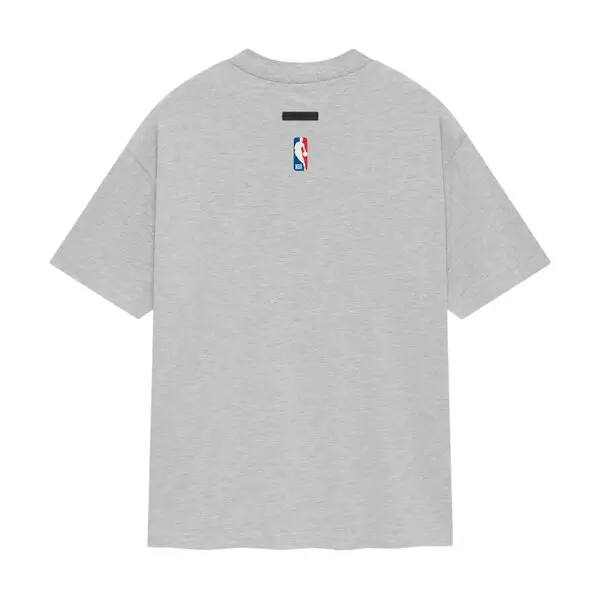 Fear Of God X Nba Knicks T-shirt - Light Heather