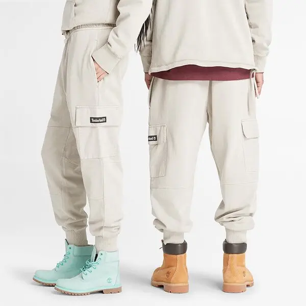 Timberland Mixed Media Garment Dye Sweatpants