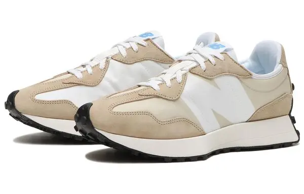 NEW BALANCE 327 Sneakers - Beige/white