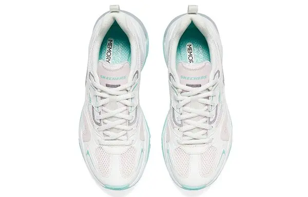 Sketchers Stamina V2 Low Top Sneakers - White/blue