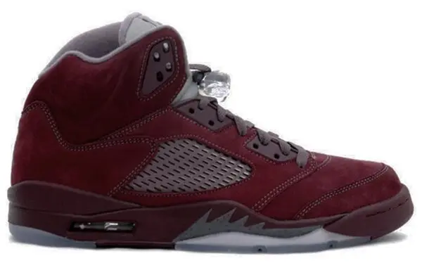 JORDAN 5 Retro Ls Burgundy Sneakers