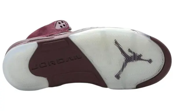 JORDAN 5 Retro Ls Burgundy Sneakers