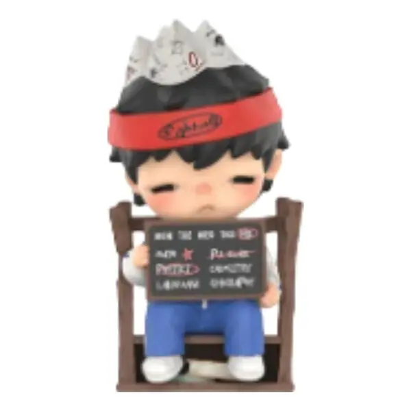POP MART Hirono Tamed Wildgrass Series Figure 'overload - Multi-color