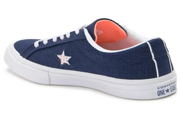 CONVERSE One Star Ox Canvas Shoe - Dark Blue/white