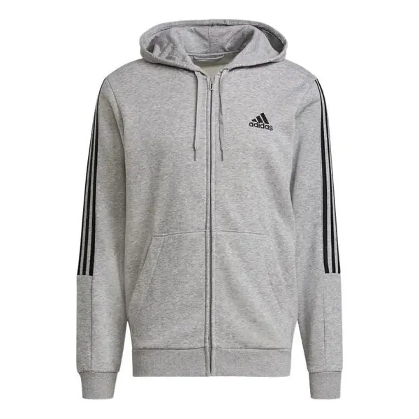 Adidas Essentials Logo Full-zip Hoodie - Default Color