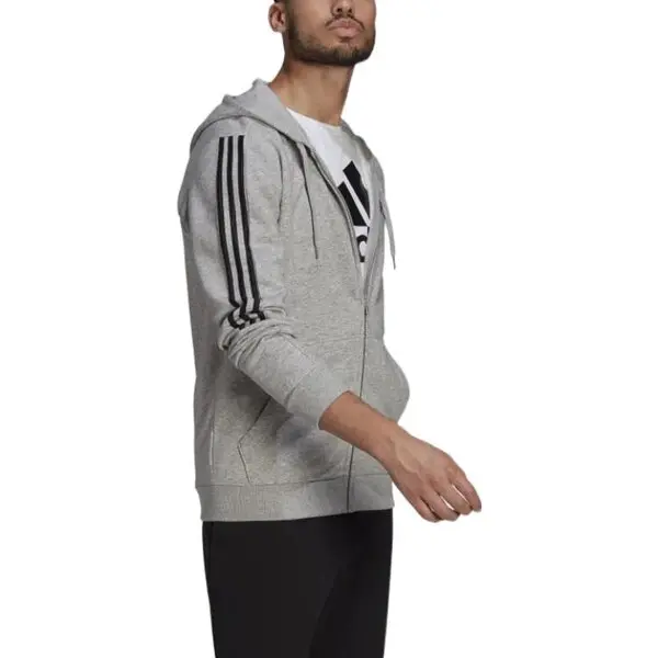 Adidas Essentials Logo Full-zip Hoodie