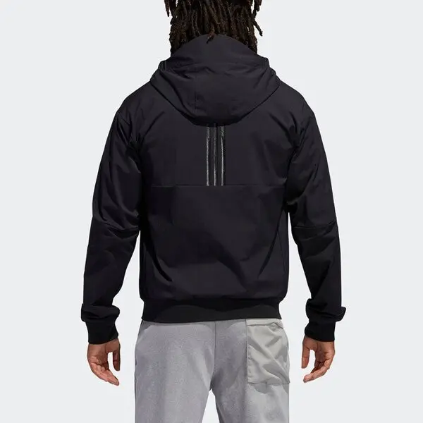 Adidas Embellished Tiger Graphic Zip Up Hooded Jacket