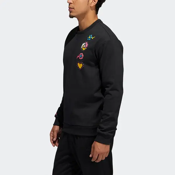 Adidas Round Neck Graphic Pullover
