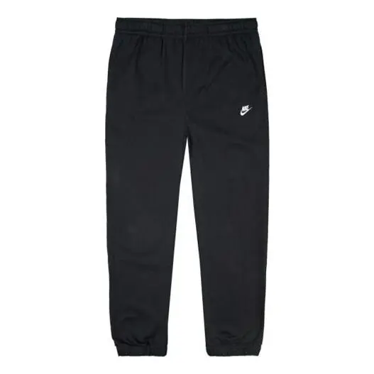 Nike Club Fleece Printing Sports Trousers Black - Default Color