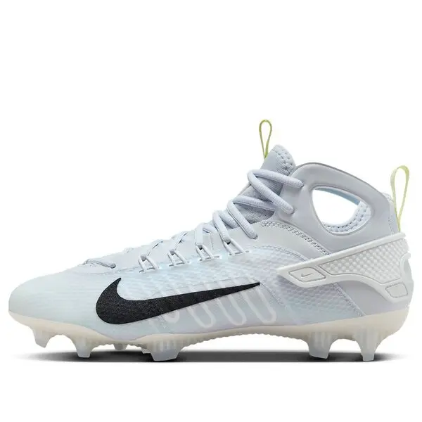 Nike Huarache Elite Mid Lax Se Football Cleats - Grey