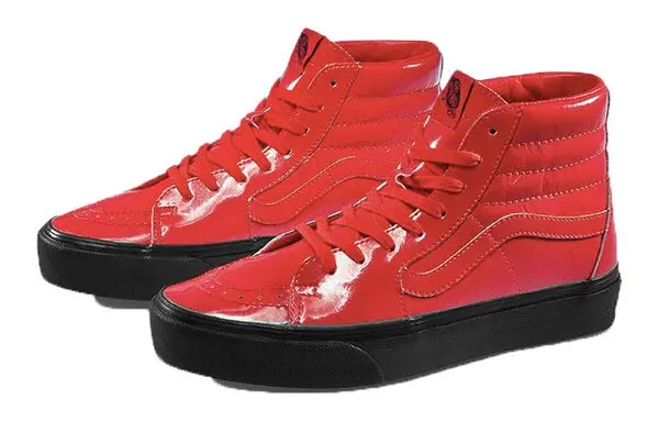 VANS X David Bowie Sk8-hi Platform 2 'ziggy Stardust' Sneakers
