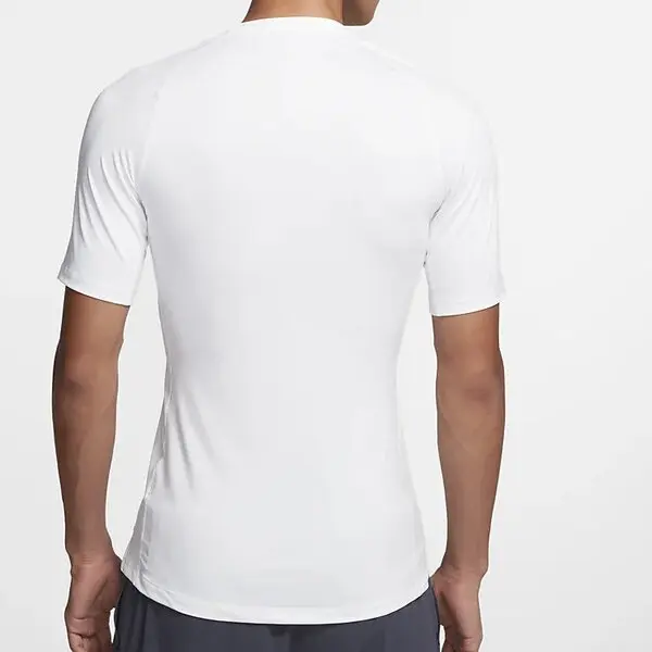 Nike Pro Training Short Sleeve Top - White
