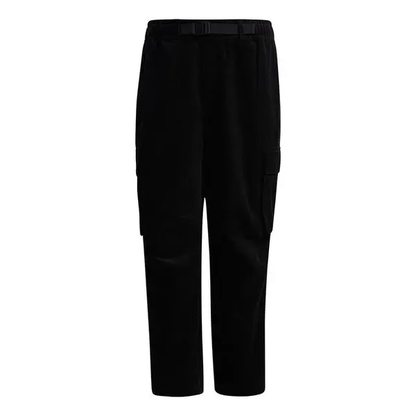 Adidas Corduroy Cargo Pants - Black