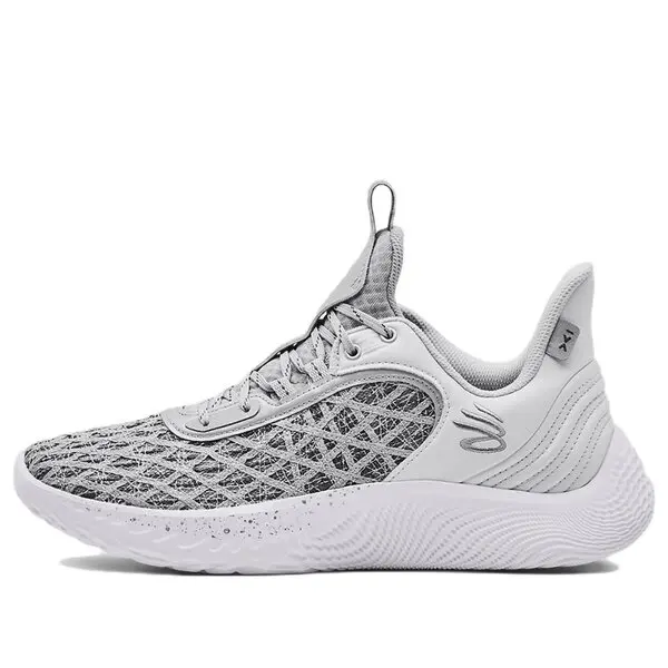 Under Armour Curry Flow Team Low Top Basketball Shoes - Grey