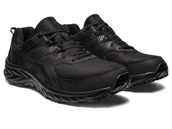 Asics Gel-venture Low Top Sneakers - Black/black