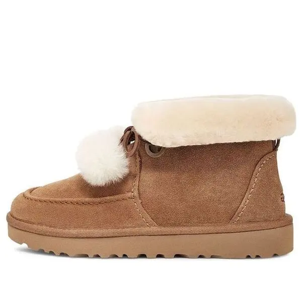 UGG Kyrina Bow Pom Booties