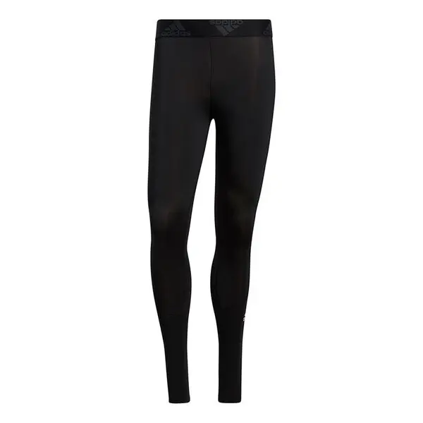 Adidas Tf Turf Long Tight Sports Gym Pants - Black