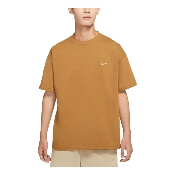 Nike Solo Swoosh T-shirt Asia Sizing - Khaki