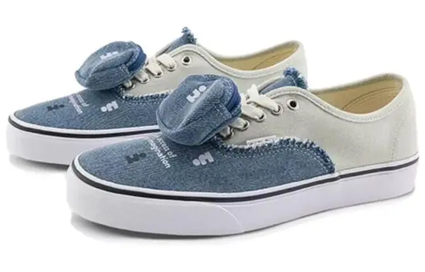 VANS X Tagi Authentic Sneakers - Blue/white