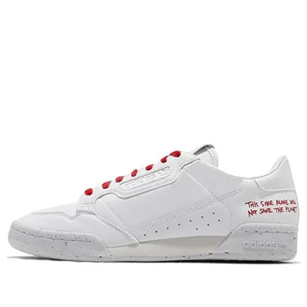 Adidas Continental 80 "sustainability" Sneakers - White/red