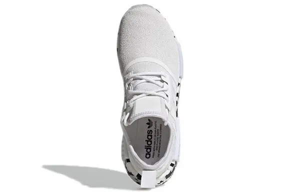 Adidas Nmd_r1 'color Splash' Casual Sneakers - Cloud White/core Black