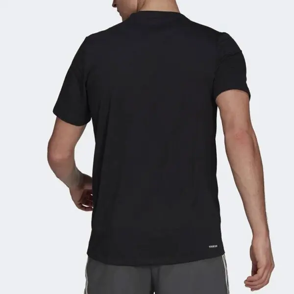 Adidas Short Sleeve Solid Color Logo Pullover