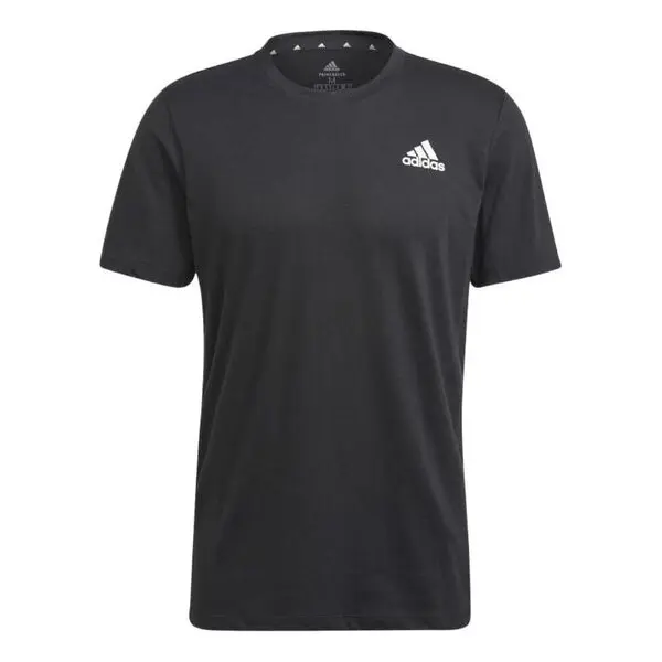 Adidas Short Sleeve Solid Color Logo Pullover - Multi-color