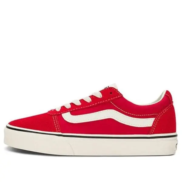VANS Ward Sneakers - Red/white