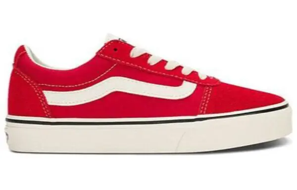 VANS Ward Sneakers - Red/white