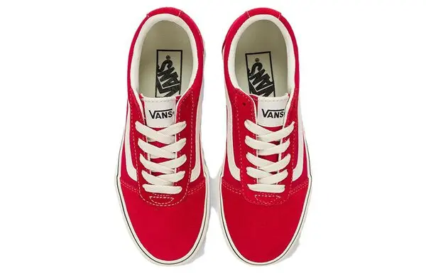 VANS Ward Sneakers - Red/white