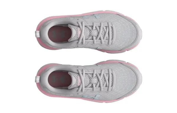 Under Armour Charged Assert 10 Running Shoes - Grey/pink