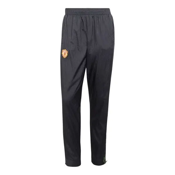 Adidas Manchester United Woven Track Pants - Black