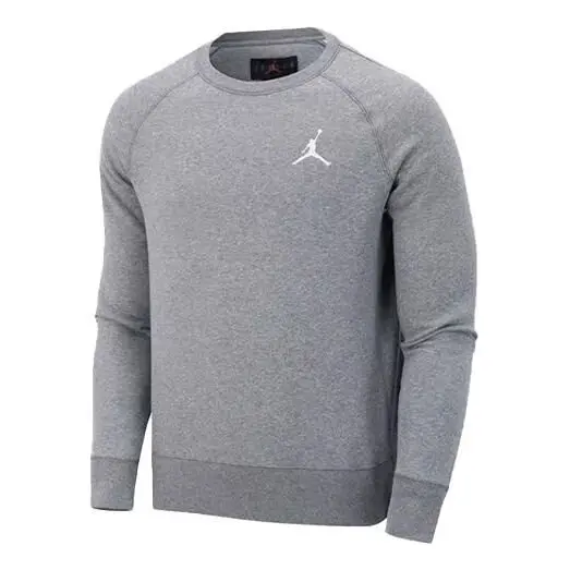JORDAN Air Casual Sports Round Neck Pullover - Gray