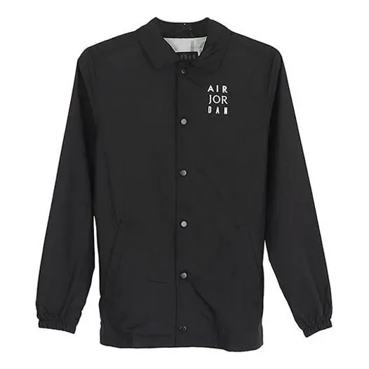 JORDAN Jumpman Coaches Jacket - Black