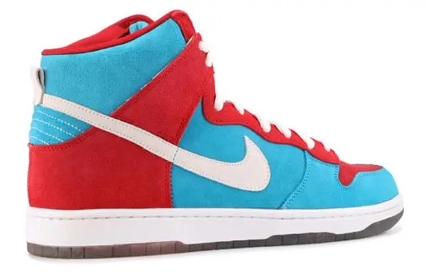 Nike Dunk High Premium "bloody Gums - Red