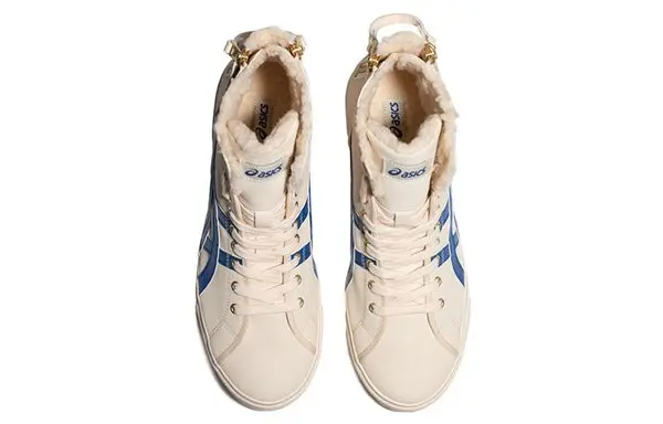 Asics High Top Casual Sneakers With Zip-up Detail