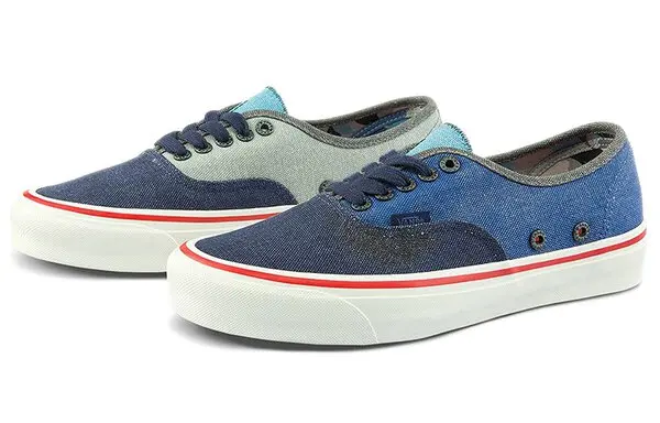VANS Nigel Cabourn X Og Authentic Lx 'crazy Navy Mix - Blue